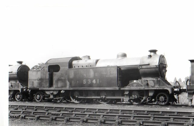 RAIL PHOTO LNER GCR 264t L1 5341 Neasden shed London £2.39 - PicClick UK