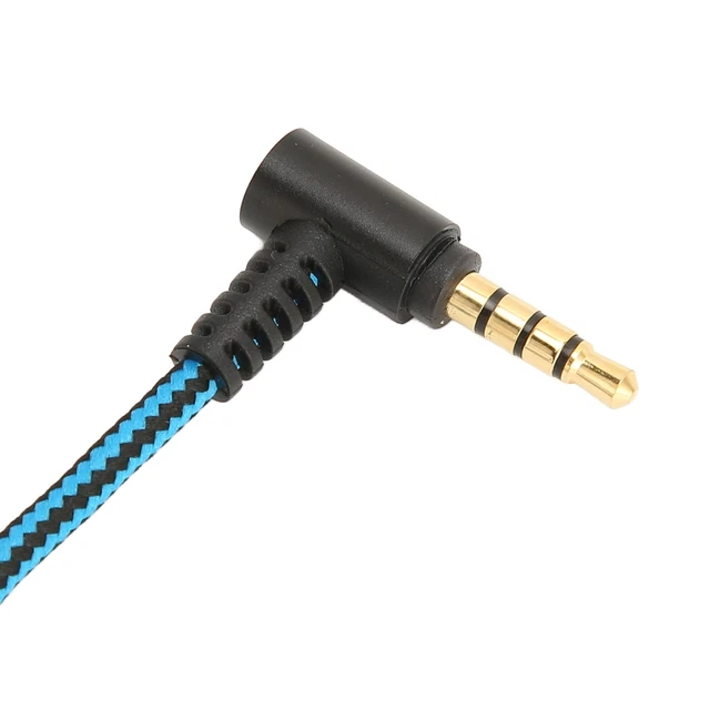 HEADPHONE CABLE 90 Degree Right Angle Replacement Headphone Cable OFC £ ...