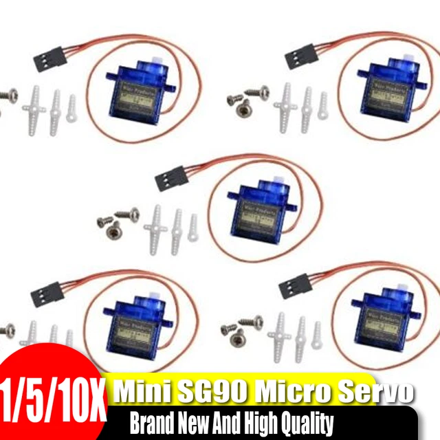 MINI SG90 MICRO Servo Motor 9G RC Robot Arm Helicopter Airplane Remote ...