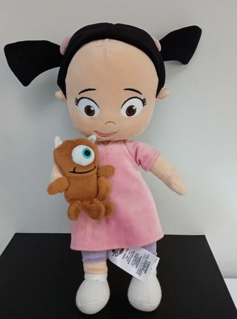 DISNEY STORE MONSTERS Inc Boo With Little Mikey Soft Plush Toy Pixar £ ...