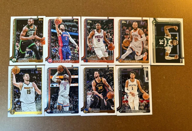 2025-26 TOPPS BASKETBALL All-Star Starters 🔥 Curry, SGA, Giannis, Cade ...