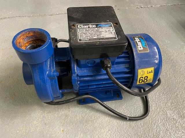CLARKE CENTRIFUGAL WATER Pump 230V Surface Pump £37.10 - PicClick UK