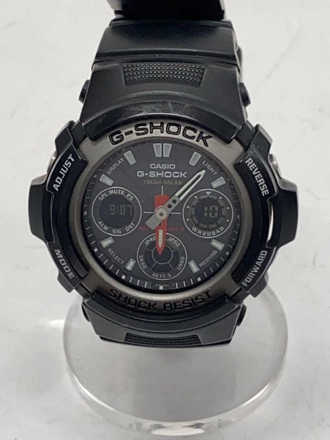CASIO G-SHOCK SOLAR Watch Black AWG-101-1AJF Men's Digital Analog £107. ...