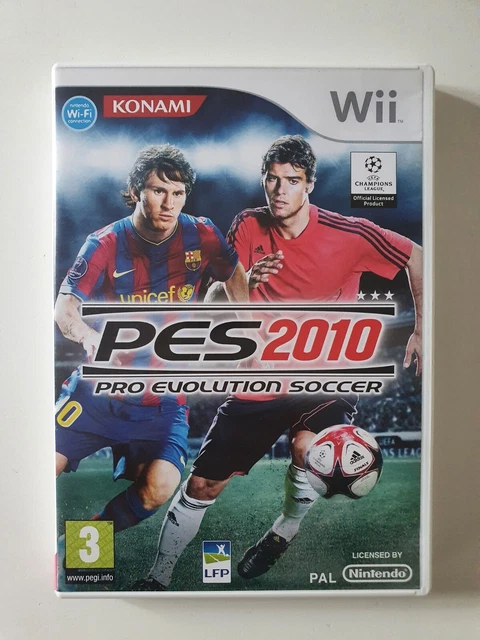 PES 2010 PRO Evolution Soccer jeu Nintendo Wii complet avec livret en ...