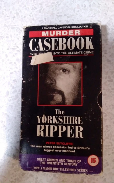 THE YORKSHIRE RIPPER Vhs Cardboard Sleeve £6.00 - PicClick UK