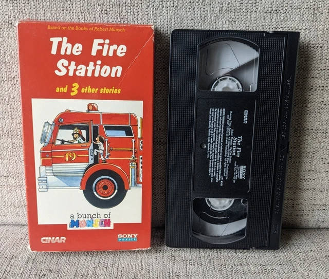 THE FIRE STATION (VHS, 1994, Sony Wonder) Robert Munsch | A Bunch Of ...