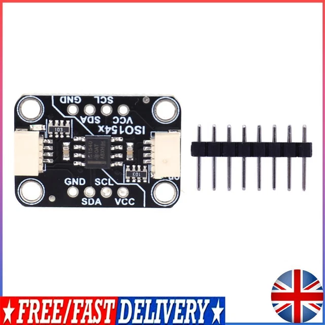 ISO1540 BIDIRECTIONAL I2C Isolator STEMMA QT Qwiic Board 3.3V/5V Isolator Module £9.19 - PicClick UK