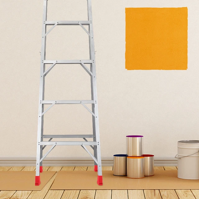 2 PCS NON-SKID Ladder Cap Extension Step Feet Cover Child Safety Locks ...