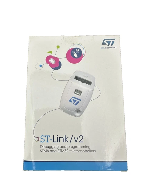 ST-LINK/V2 DEBUGGING AND PROGRAMMING STM8 AND STM32 MICROCONTROLLERS x2 pc EUR 29,90 - PicClick FR