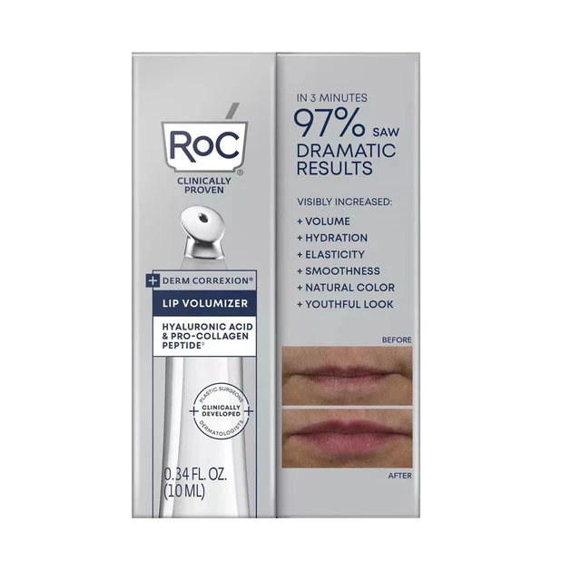 ROC DERM CORREXION Lip Volumiser With Hyaluronic Acid & Collagen ...