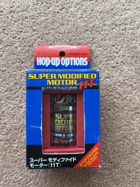 TAMIYA SUPER MODIFIED 11T Brushed Motor Very Rare 53485 NIB £120.00 ...