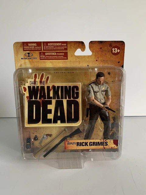 THE WALKING DEAD TV Series 1 Deputy Rick Grimes Action Figure McFarlane ...