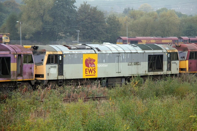 B121 35MM SLIDE EWS Class 60 60088 @ Toton £4.40 - PicClick UK