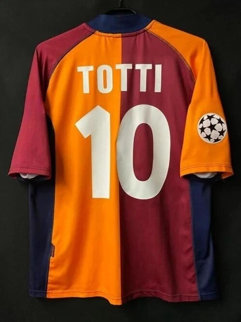 MAGLIA MAGLIETTA SHIRT Roma 2001/02 #10 #20 Home EUR 29,59 - PicClick IT