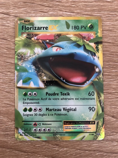 CARTE POKEMON FLORIZARRE Ex 1/108 - Xy12 Evolutions - Fr Neuf EUR 15,00 ...