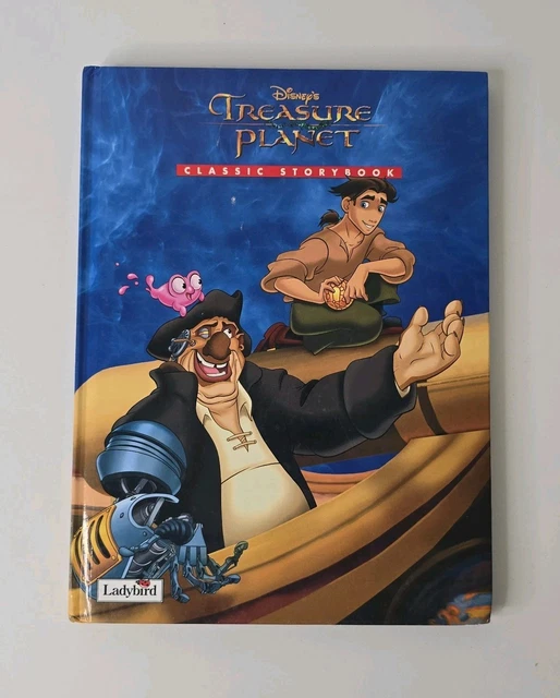 DISNEY'S TREASURE PLANET Children's Story Book Large Hardcover Ladybird ...