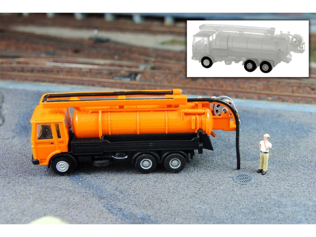 MU N-S00093 - LKW Saug-Spülwagen MAN - Spur N - NEU EUR 1,00 - PicClick DE