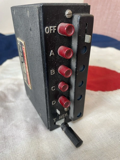 RAF WW2 AIRCRAFT Cockpit Radio Control Box P-51 Spitfire Hurricane Air ...