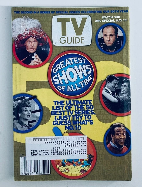 TV GUIDE MAGAZINE May 4 2002 Lucille Ball, Johnny Carson NY Metro Ed. £ ...
