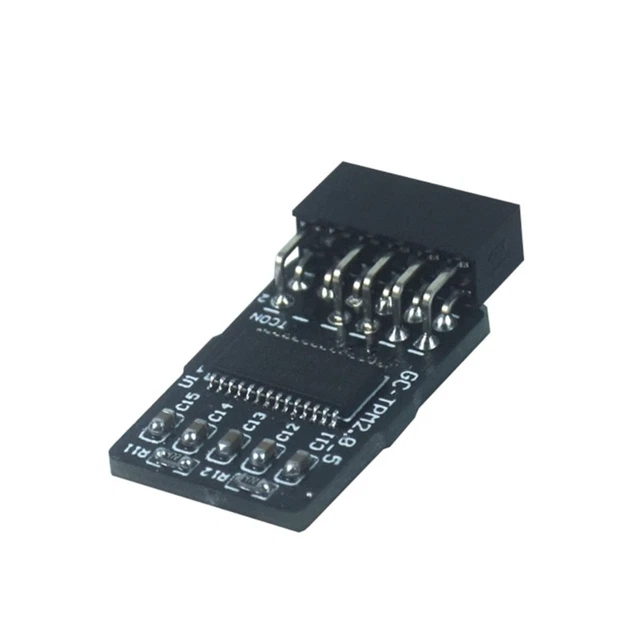 TPM BOARD 12PIN TPM 2.0 Module LPC Interface Strong Encryption Security ...