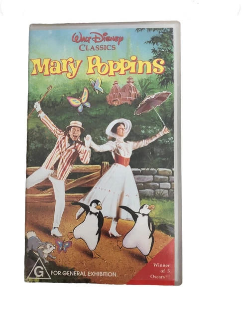 WALT DISNEY CLASSICS Mary Poppins VHS $25.00 - PicClick AU