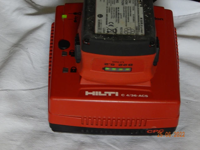 HILTI C 4/36-ACS CPC Schnellakkulader für Li-ion Akku 4V-36V, von PRIVAT,wie NEU EUR 239,90 ...