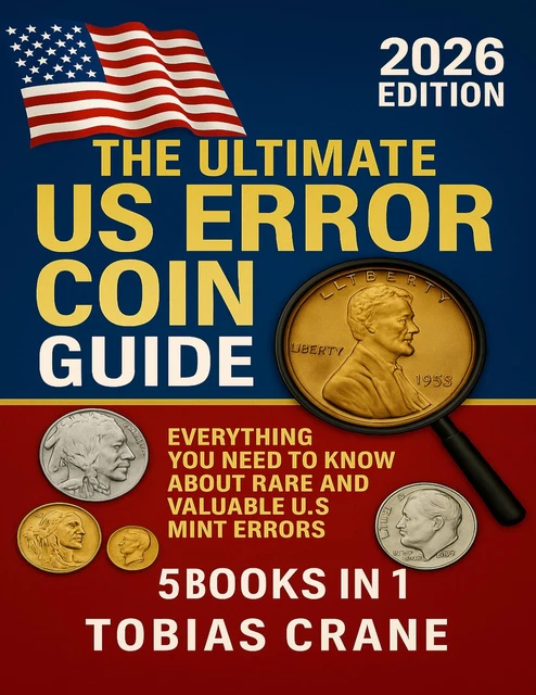 CRANE TOBIAS ULTIMATE Us Error Coin Gd 2026 BOOK NUOVO EUR 22,25 ...