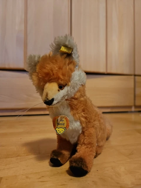 STEIFF FOX / Fuchs , Cosy Fuzzy Mit Schild aus den 60ern EUR 75,00 ...