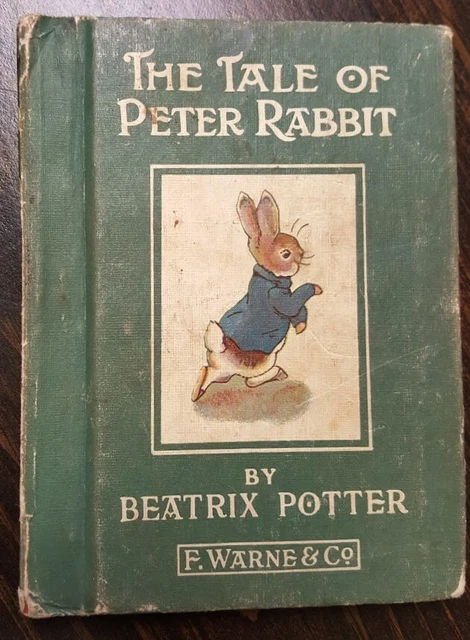 THE TALE OF PETER RABBIT BY BEATRIX POTTER F. Warne & Co. Hardback ...