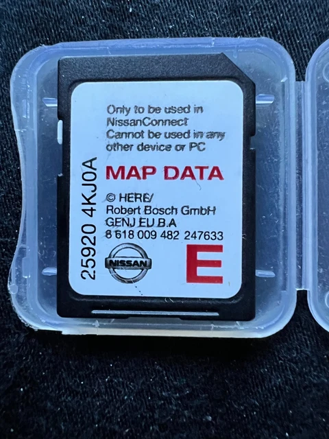 GENUINE NISSAN CONNECT3 Map Data Sd Card 25920 4Kj0A £18.50 - PicClick UK