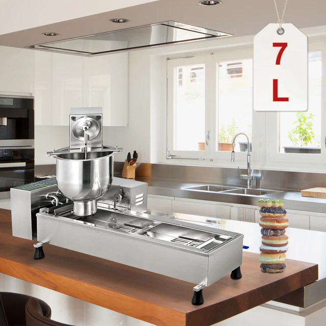 VEVOR MACHINE DE Donuts Commerciale 7 L Machine à Beignet Appareil à ...