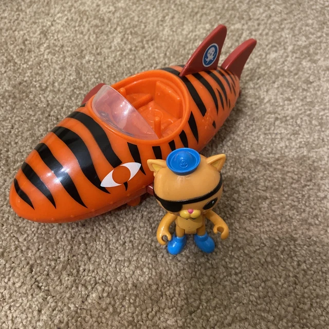 VÉHICULE FISHER-PRICE OCTONAUTS Talking Tiger Shark GUP-B Fonctionne ...