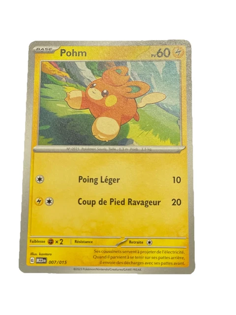 CARTE POKÉMON POHM 7/15 Promo Mc Donald's 2023 FR EUR 1,00 - PicClick FR
