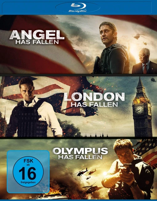OLYMPUS/LONDON/ANGEL HAS FALLEN - Triple Film Collection (Blu-ray ...