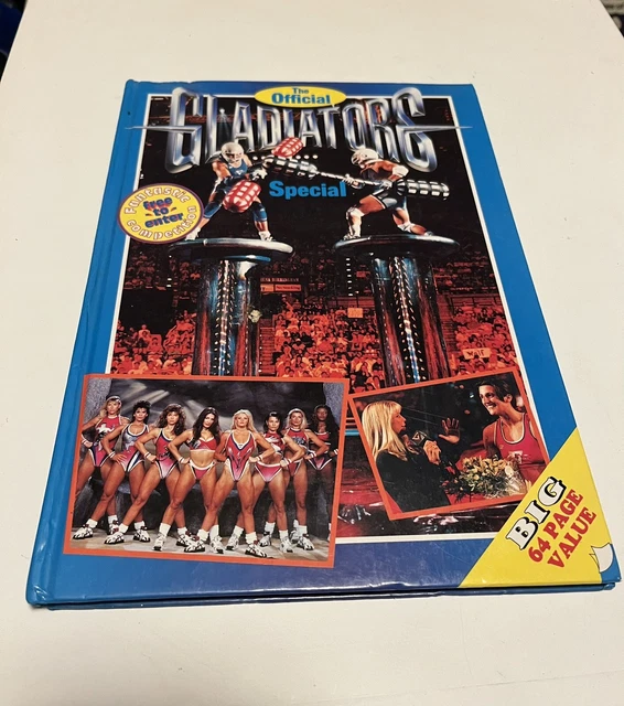 THE OFFICIAL GLADIATORS Special Annual 1995, Vintage Hard Cover £4.95 - PicClick UK