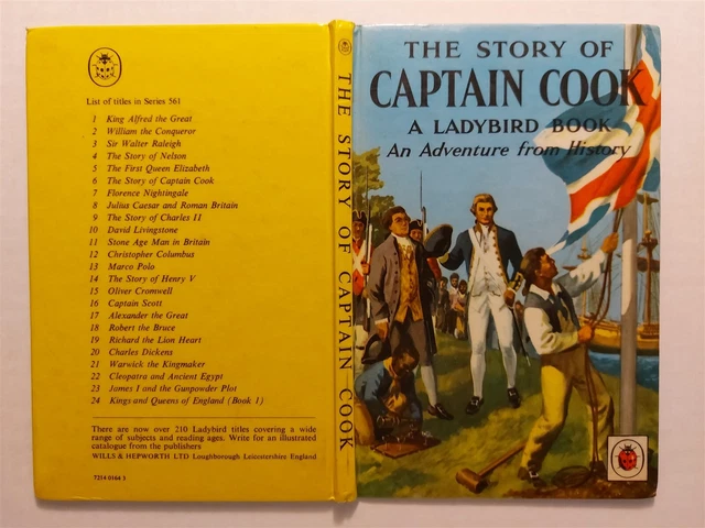 THE STORY OF Captain Cook - Adventure From History - Ladybird Books ...