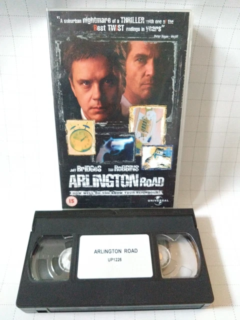 ARLINGTON ROAD - VHS Video Tape - Sample, Demo, Promo, Screener, Big ...