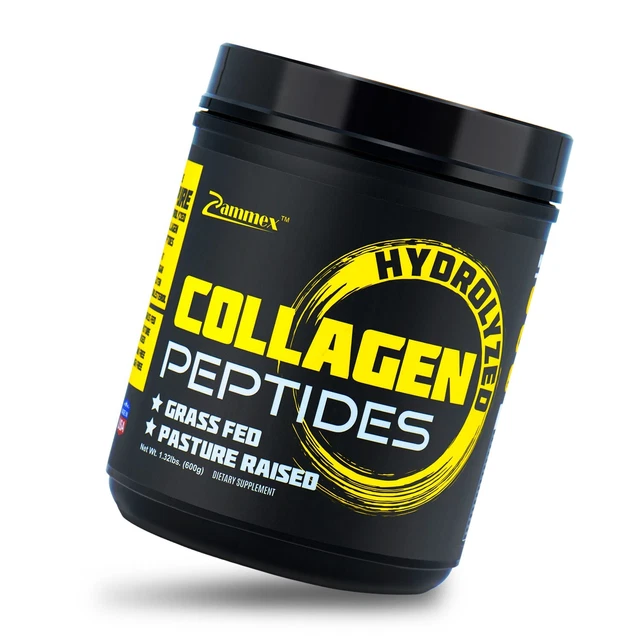 COLLAGEN PEPTIDES POWDER 1.32 LB Hydrolyzed Protein Types 1&3 Dietary ...