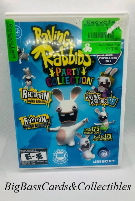 RAVING RABBIDS PARTY Collection (Nintendo Wii, 2010) Tested Complete In ...