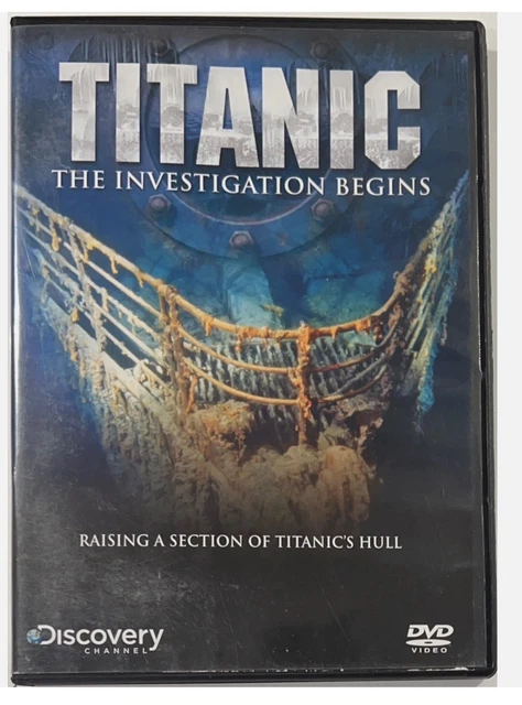 TITANIC THE INVESTIGATION Begins Discovery Channel DVD £5.44 - PicClick UK