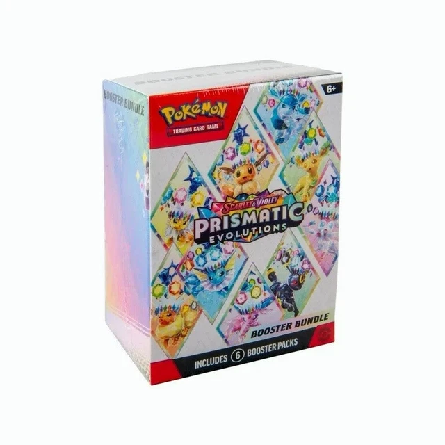 POKÉMON TCG: SCARLET & Violet Prismatic Evolutions Booster Bundle “In ...