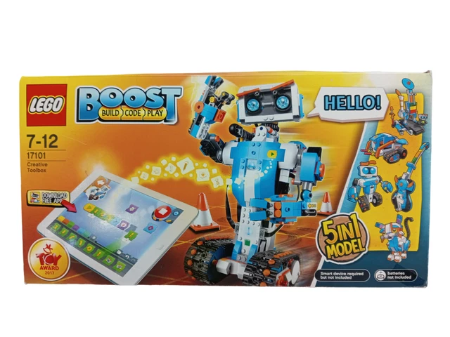 LEGO BOOST: CREATIVE Toolbox (17101) Boxed 5 in 1 Model Lego Set Pre ...