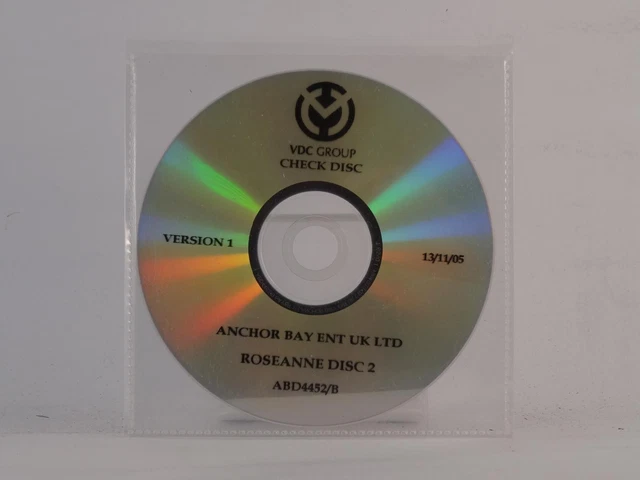 ROSEANNE THE COMPLETE SECOND SERIES (DISC 2) (E50) 1 Track Promo CD ...