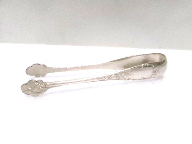 PINCE À SUCRE en métal argenté de style Louis XV (1900) EUR 12,00 ...