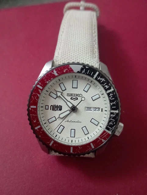 SEIKO 5 SPORTS .Street Fighter V Ryu Edición Limitada.Funciona Completo ...