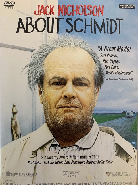 ABOUT SCHMIDT DVD Jack Nicholson 2002 AS NEW! £1.05 - PicClick UK