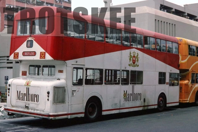 35MM SLIDE HONG KONG KMB Kowloon Motor Bus BG5128 1976 Original £26.00 ...