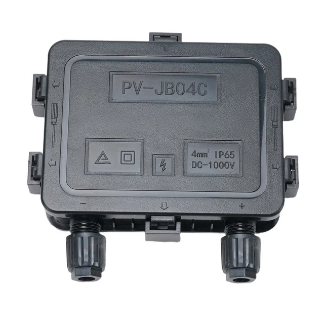 BOX 100W SOLAR Panel Junction Box Wire Connectors PV Module Junction ...