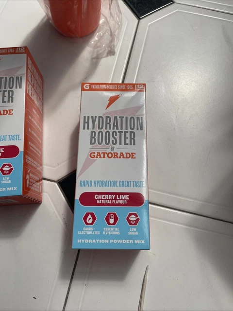 HYDRATION BOOSTER BY Gatorade Carbohydrate-Electrolyte 12 Sachets ...
