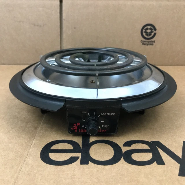 VINTAGE TOASTMASTER BASIC Burner Single Burner Buffet Range Model 6420 ...